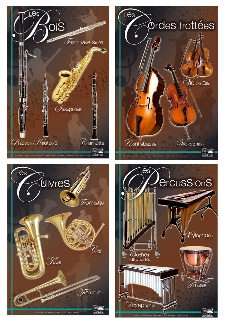 Librairie : Livre-CD, CD, DVD...: Les instruments de l'orchestre